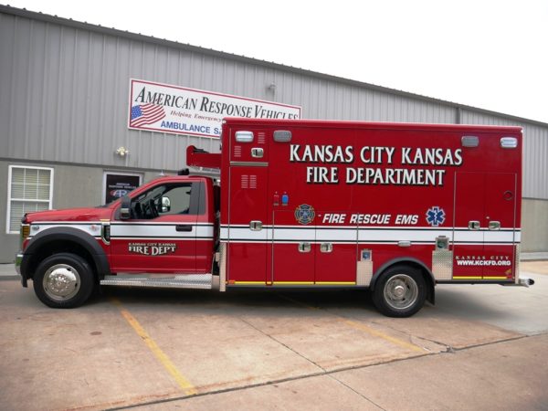 2019 Kansas City Kansas Fire Department Custom Ford Ambulance ...