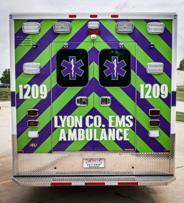 2019 Lyon County EMS Custom Ford Ambulance - American Response Vehicles
