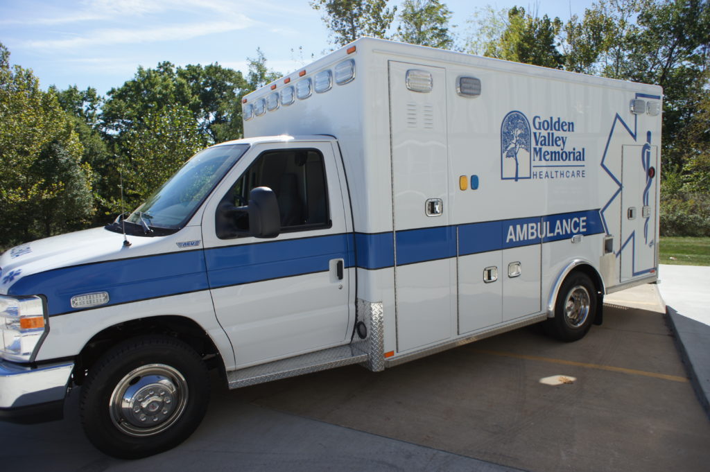 2017 Golden Valley Memorial Healthcare Custom Remounted Ford Ambulance ...