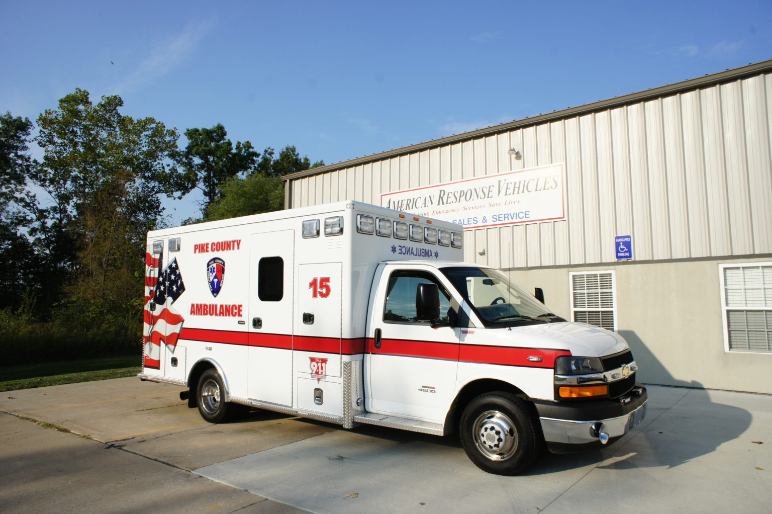 2016 Pike County Custom Chevrolet Ambulance - American Response Vehicles