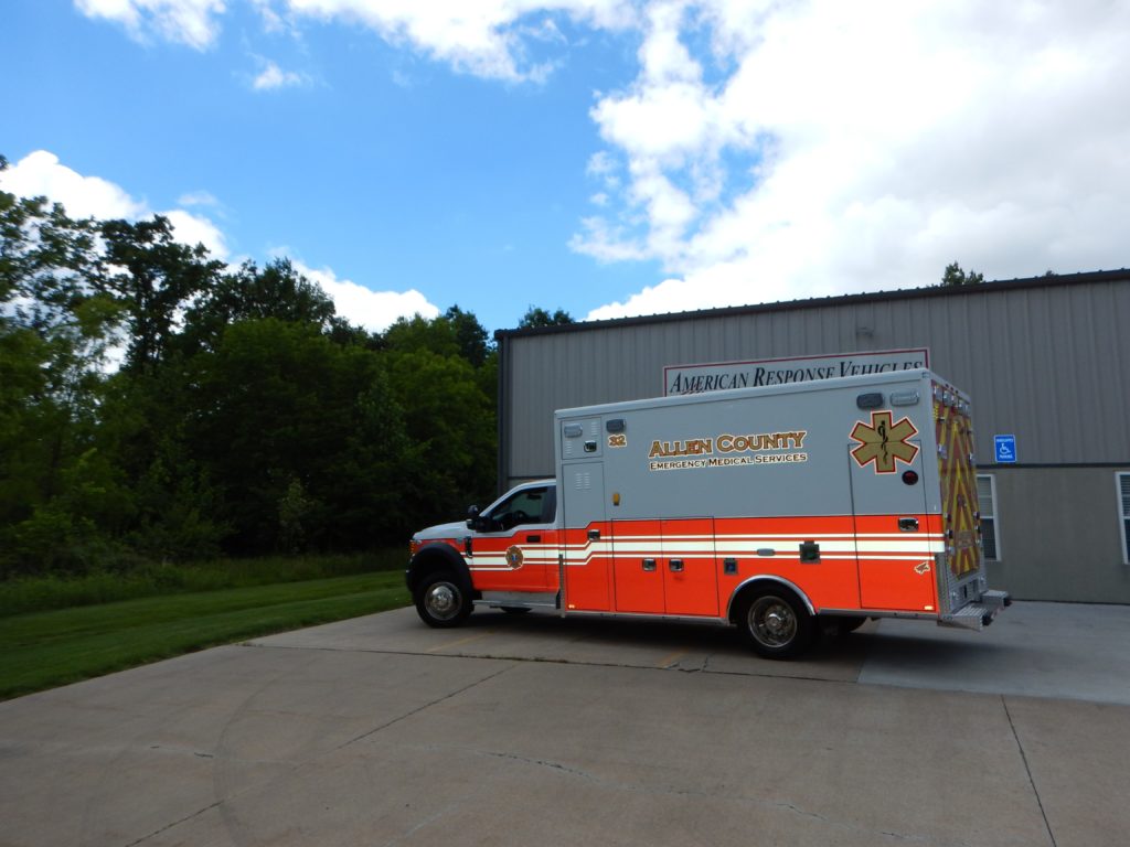 2017 Allen County Emergency Medical Services Custom Ford Ambulance ...