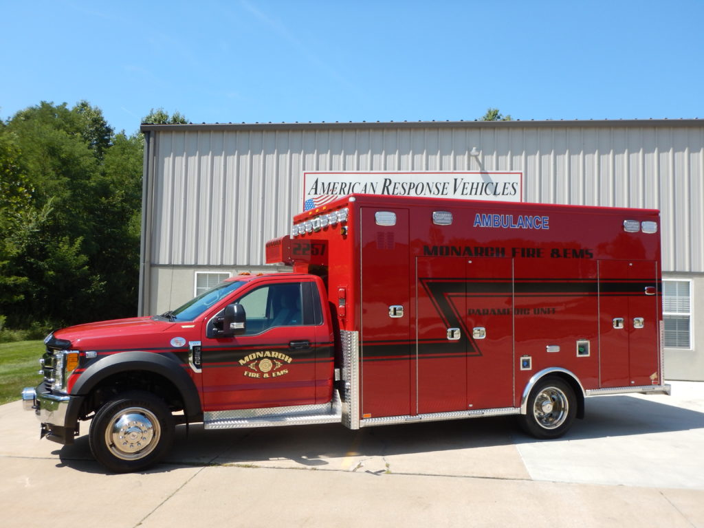 2017 Monarch Fire Protection District Custom Ford Ambulance - American ...