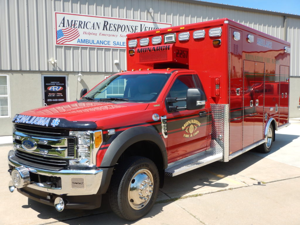 2017 Monarch Fire Protection District Custom Ford Ambulance - American ...