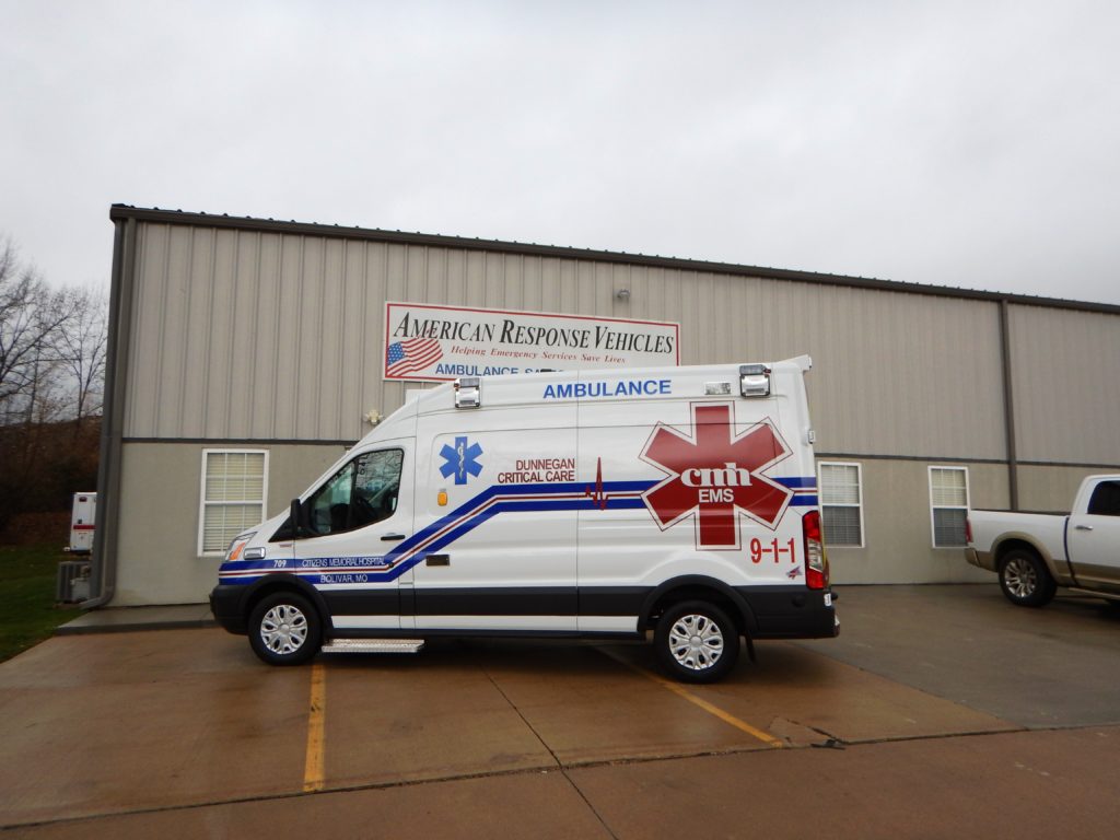 2018 Citizens Memorial Hospital Custom Van Transit Ambulance - American ...