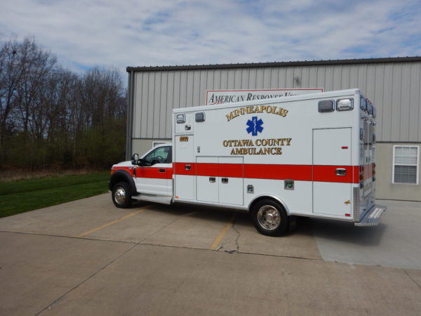 2018 Minneapolis Ottawa County Ambulance Custom Ford Ambulance ...