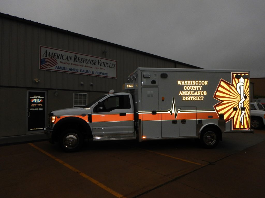 2017 Washington County Ambulance District Custom Ford Ambulance ...