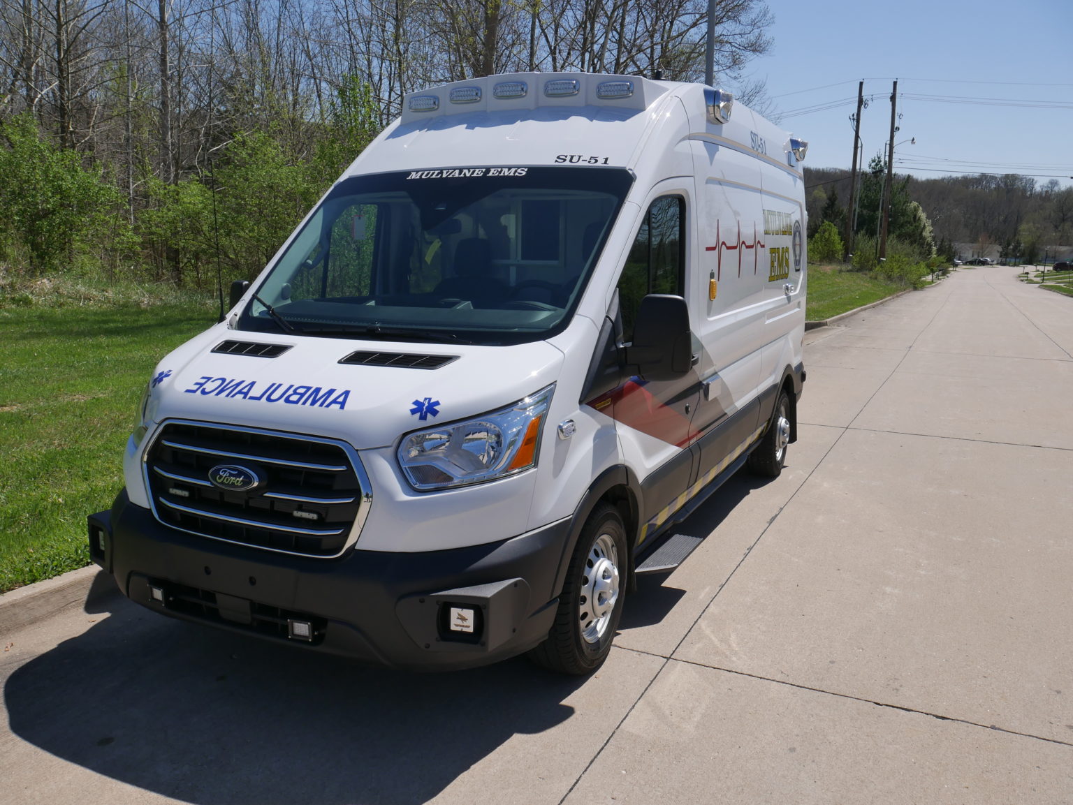 2020 Mulvane EMS Type II Ford Custom Ambulance - American Response Vehicles