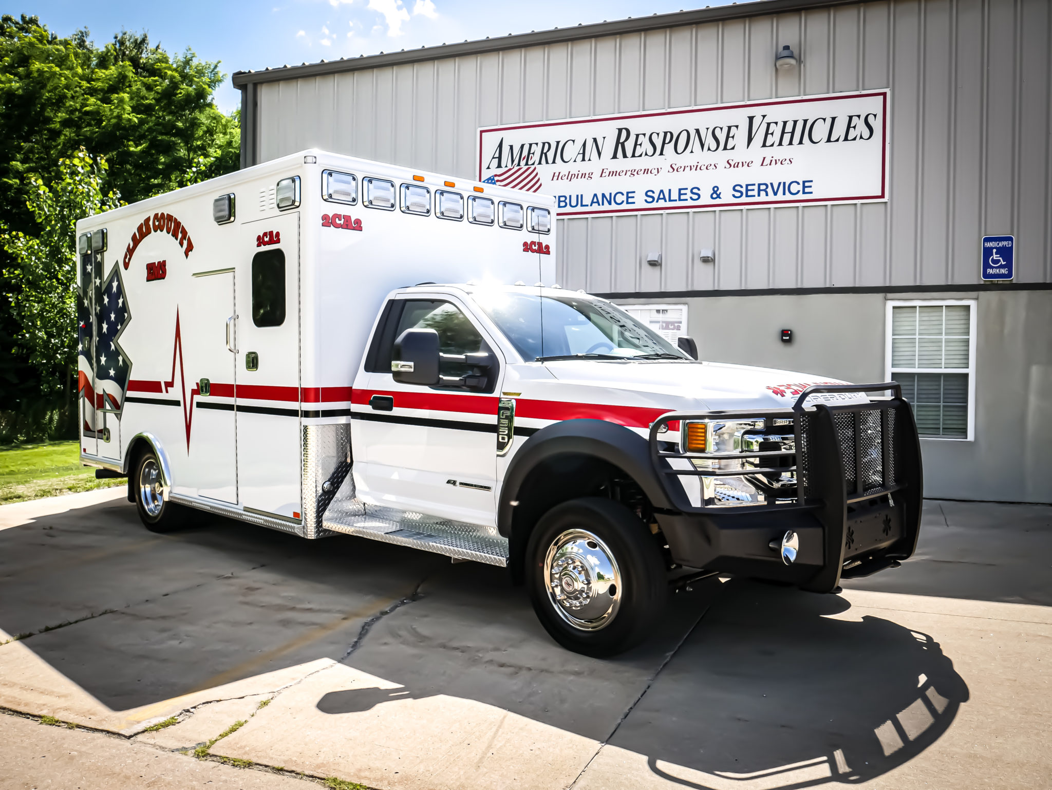 2020 Clark County Ford Type 1 Custom Ambulance - American Response Vehicles