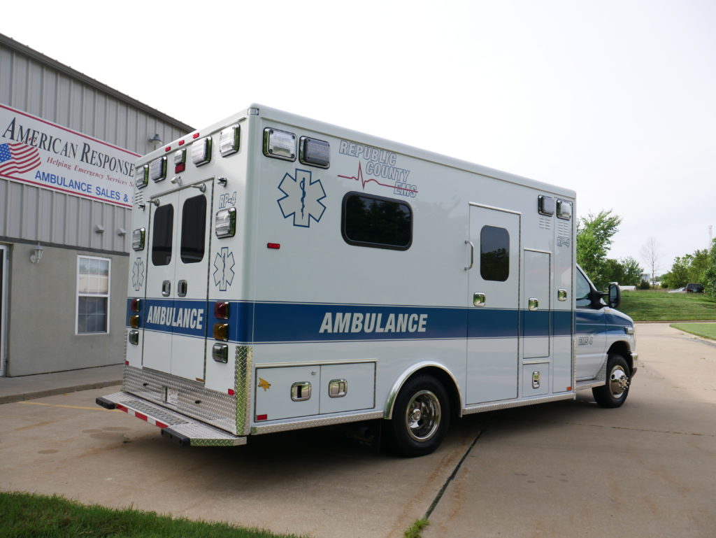 2021 Republic County Type III Ford Custom Ambulance - American Response ...