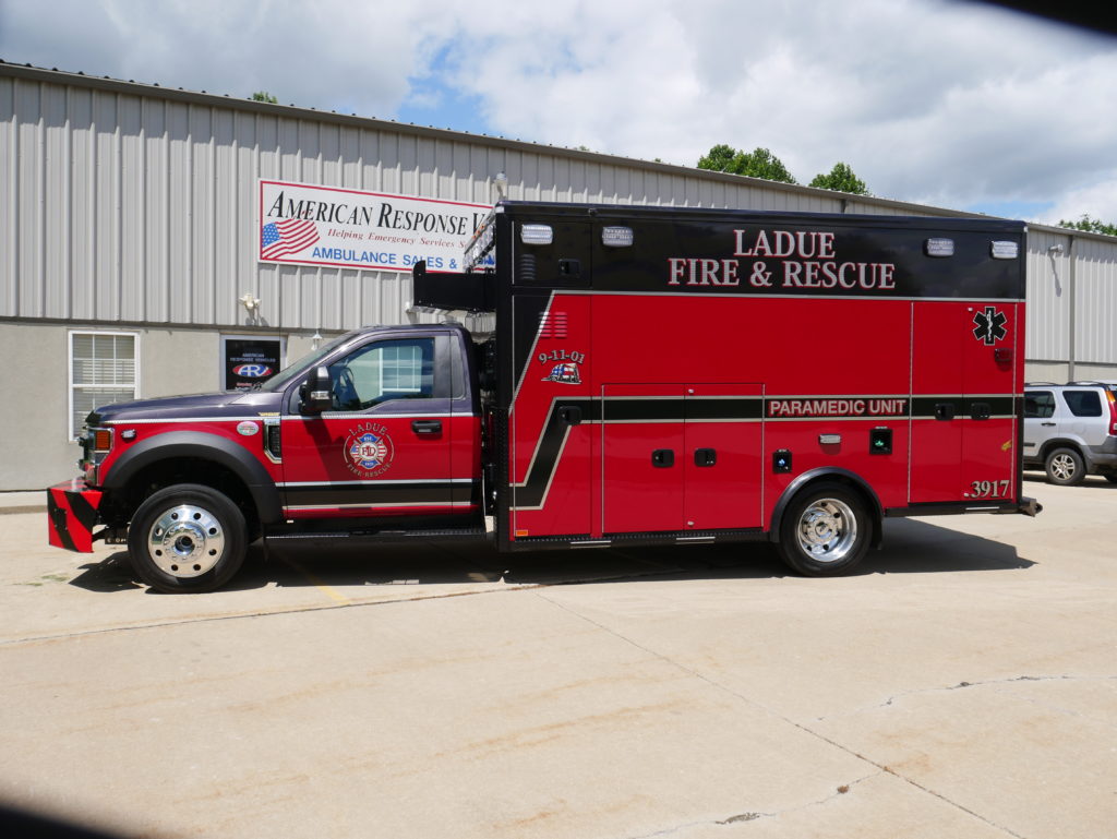 2020 Ladue FPD Type I Custom Ambulance - American Response Vehicles