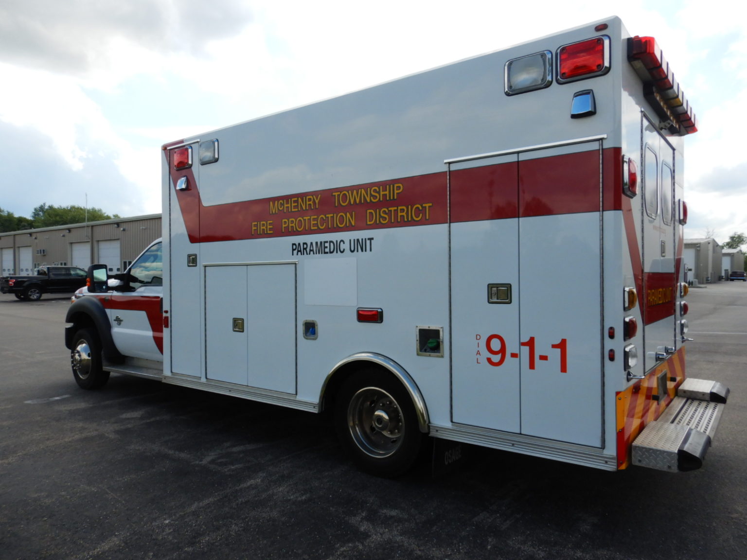 2011 Osage Ford F-450 Type I Custom Ambulance - American Response Vehicles