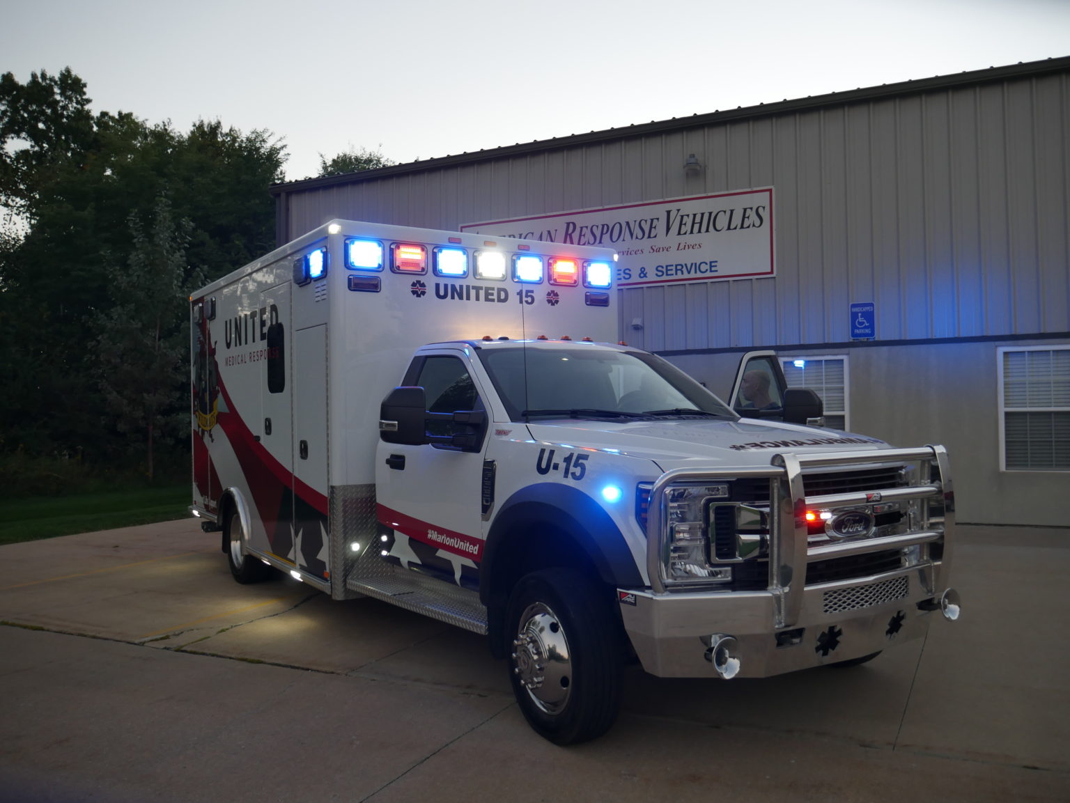 2019 United Medical Response Ford Type I Custom Ambulance - American ...