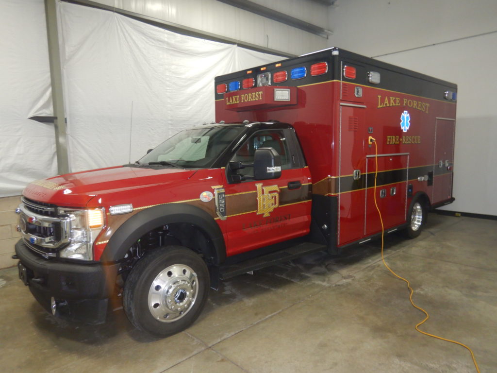 2020 Lake Forest Fire Department Type I Custom Ambulance - American ...