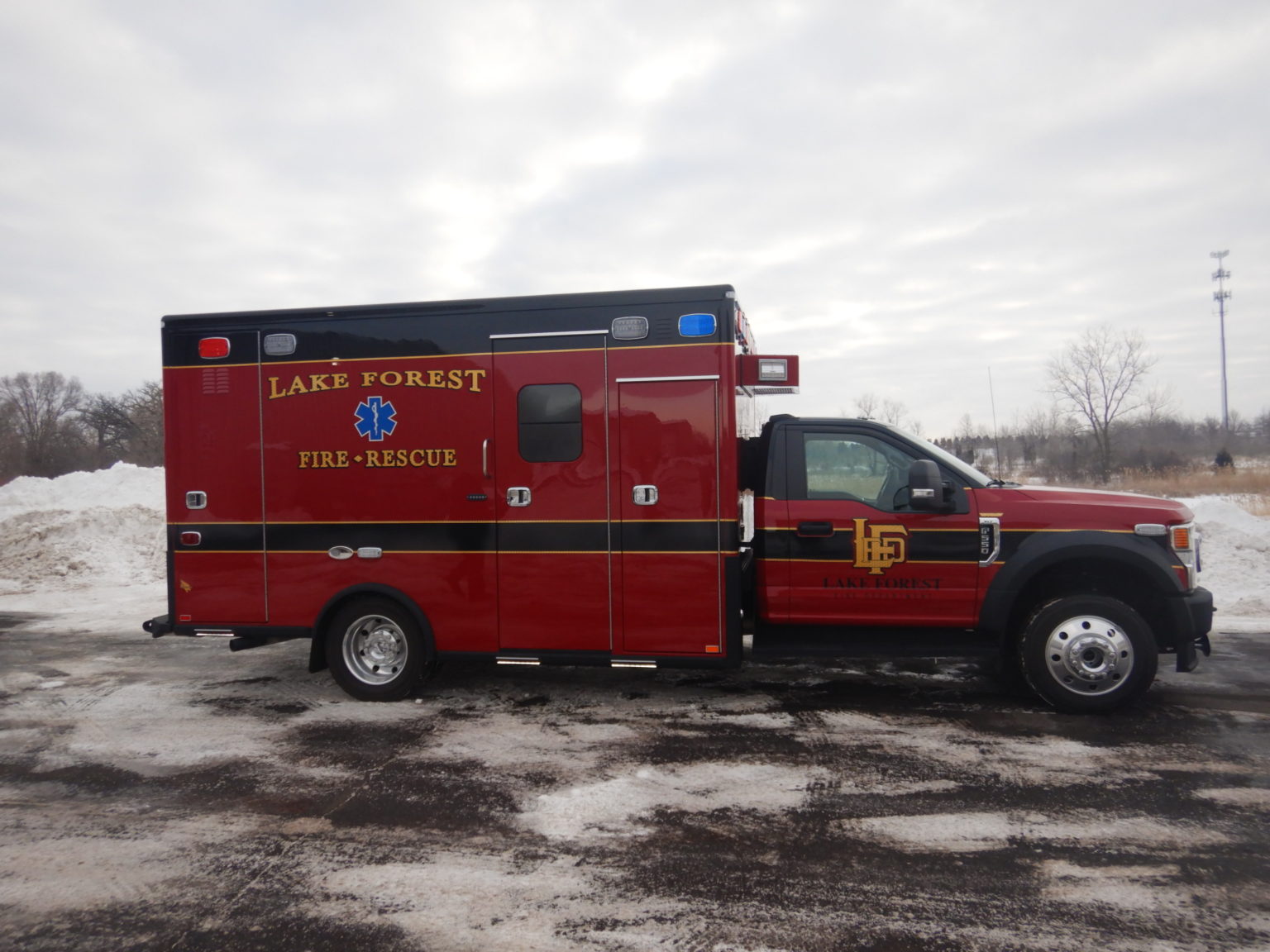 2020 Lake Forest Fire Department Type I Custom Ambulance - American ...