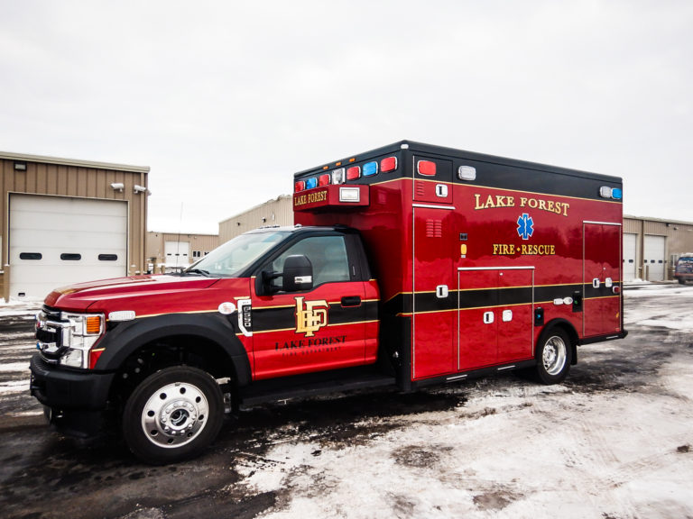 2020 Lake Forest Fire Department Type I Custom Ambulance - American ...