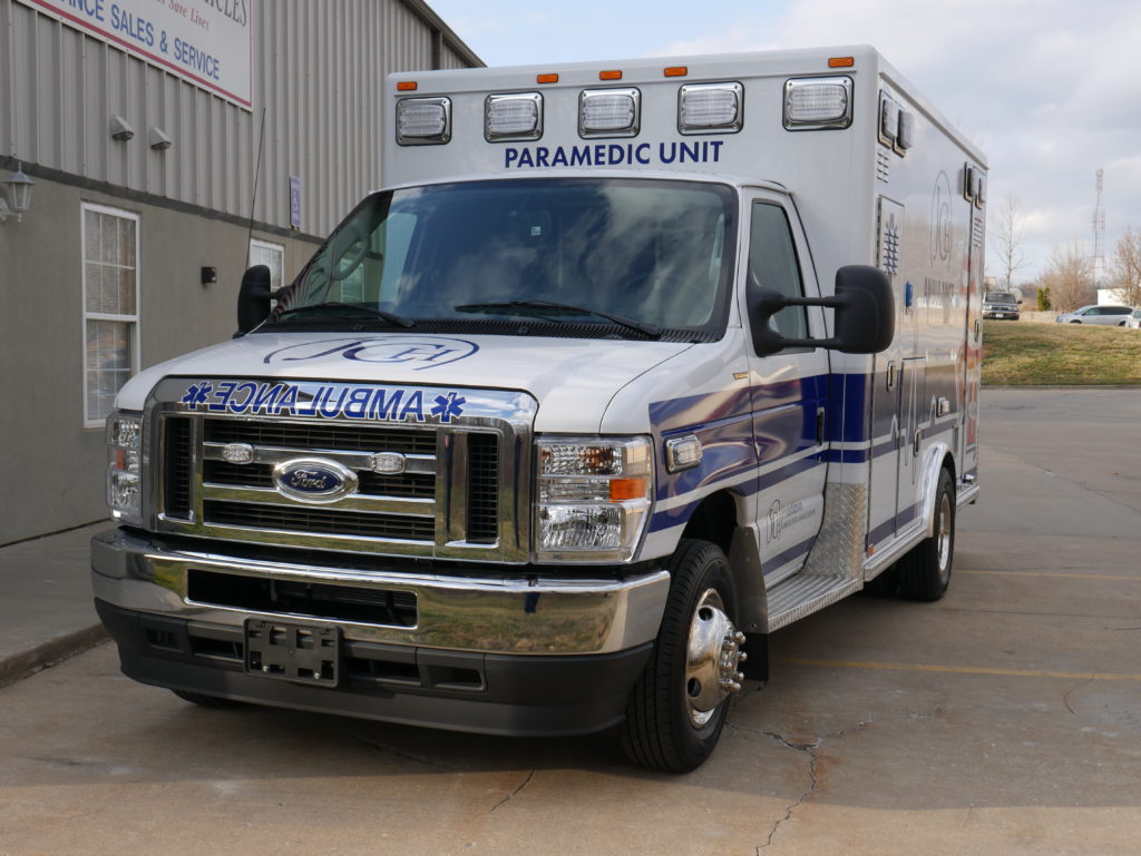2021 Jersey Community Hospital Type III Ford Custom Ambulance ...