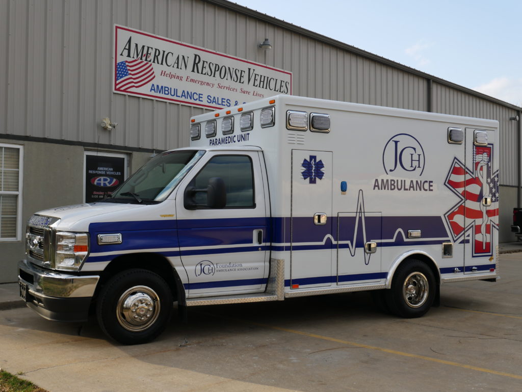 2021 Jersey Community Hospital Type III Ford Custom Ambulance ...