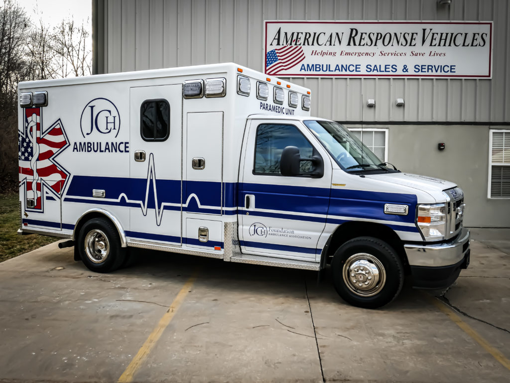 2021 Jersey Community Hospital Type III Ford Custom Ambulance ...