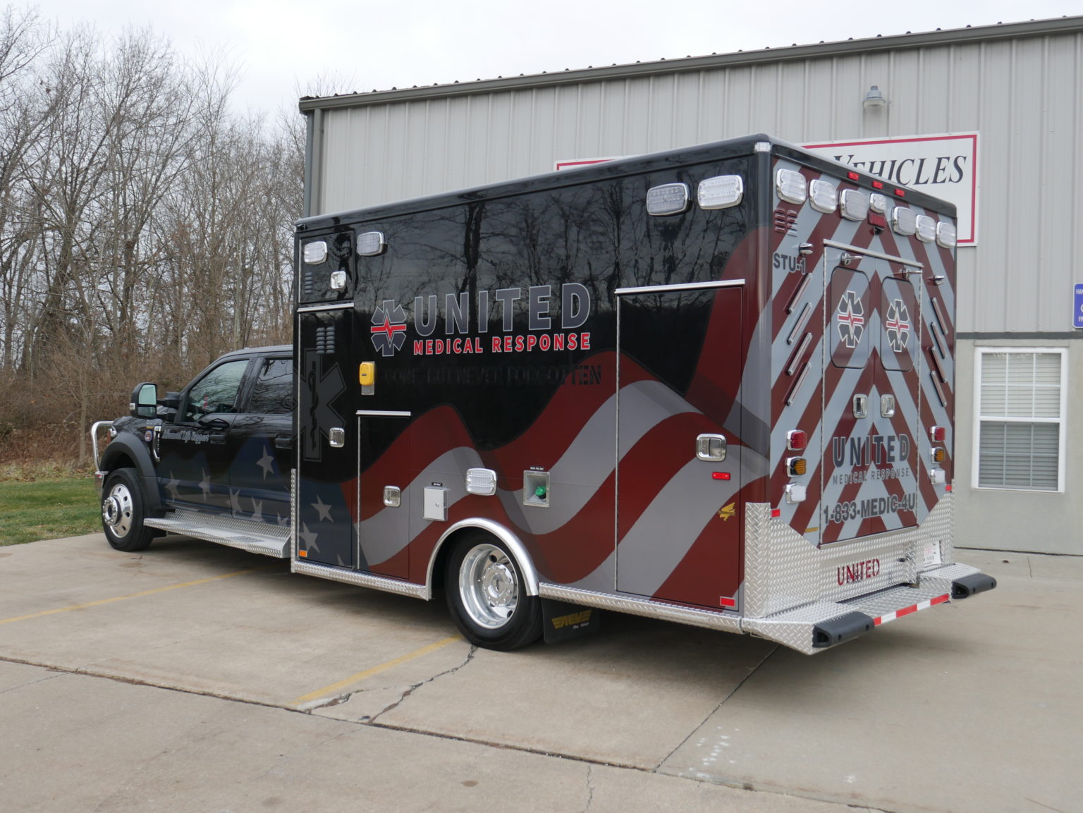 2020 United Medical Response Ford Type I Custom Ambulance - American ...