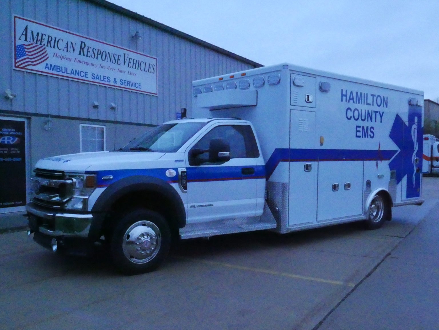 2020 Hamilton County EMS Ford Type I Custom Ambulance - American ...