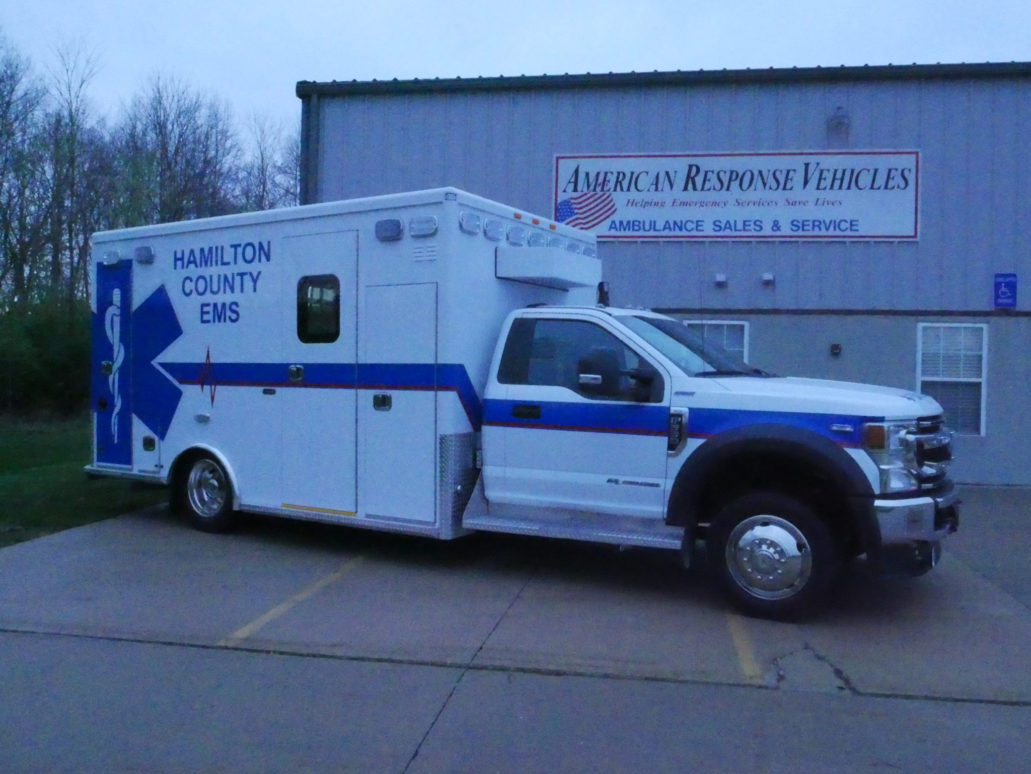 2020 Hamilton County EMS Ford Type I Custom Ambulance | American ...