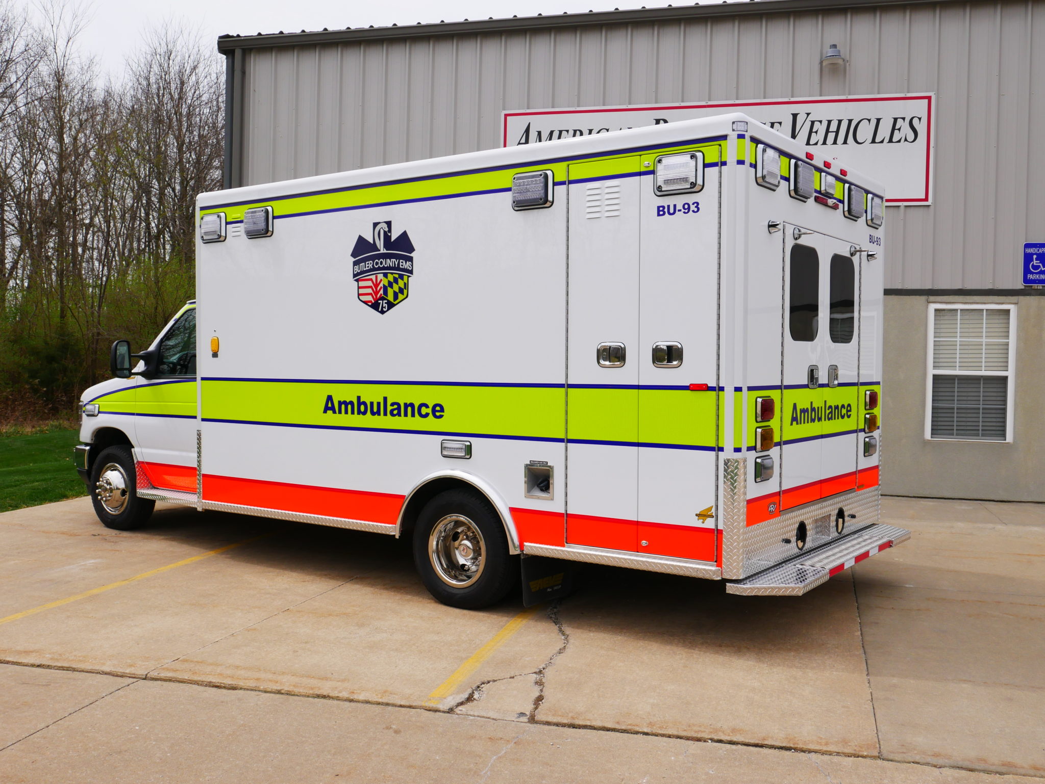 2021 AEV Butler County EMS Infection Control Unit Ford Type III Custom ...