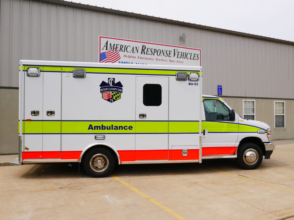 2021 AEV Butler County EMS Infection Control Unit Ford Type III Custom ...