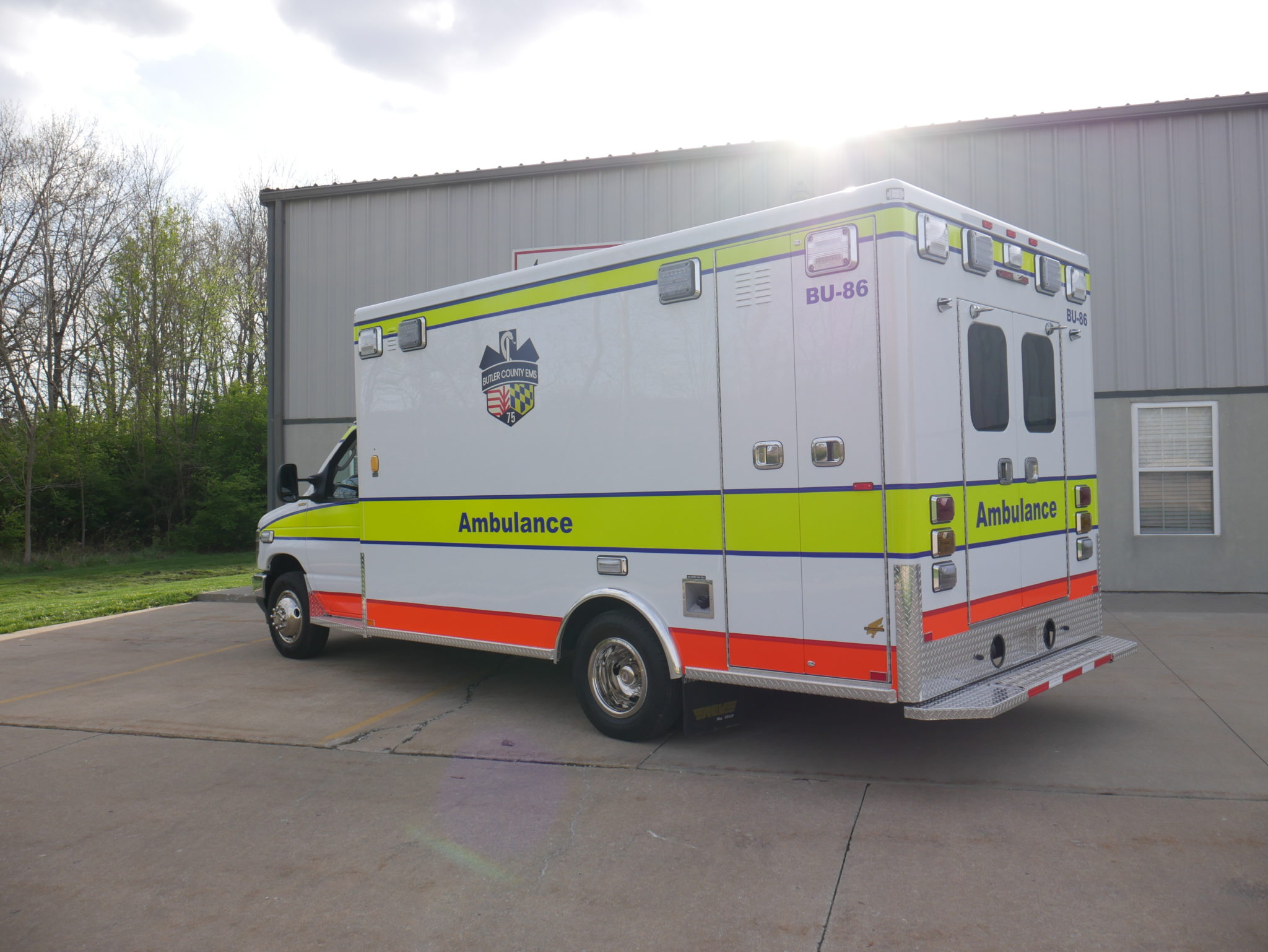2021 AEV Butler County EMS Ford Type III Custom Ambulance - American ...
