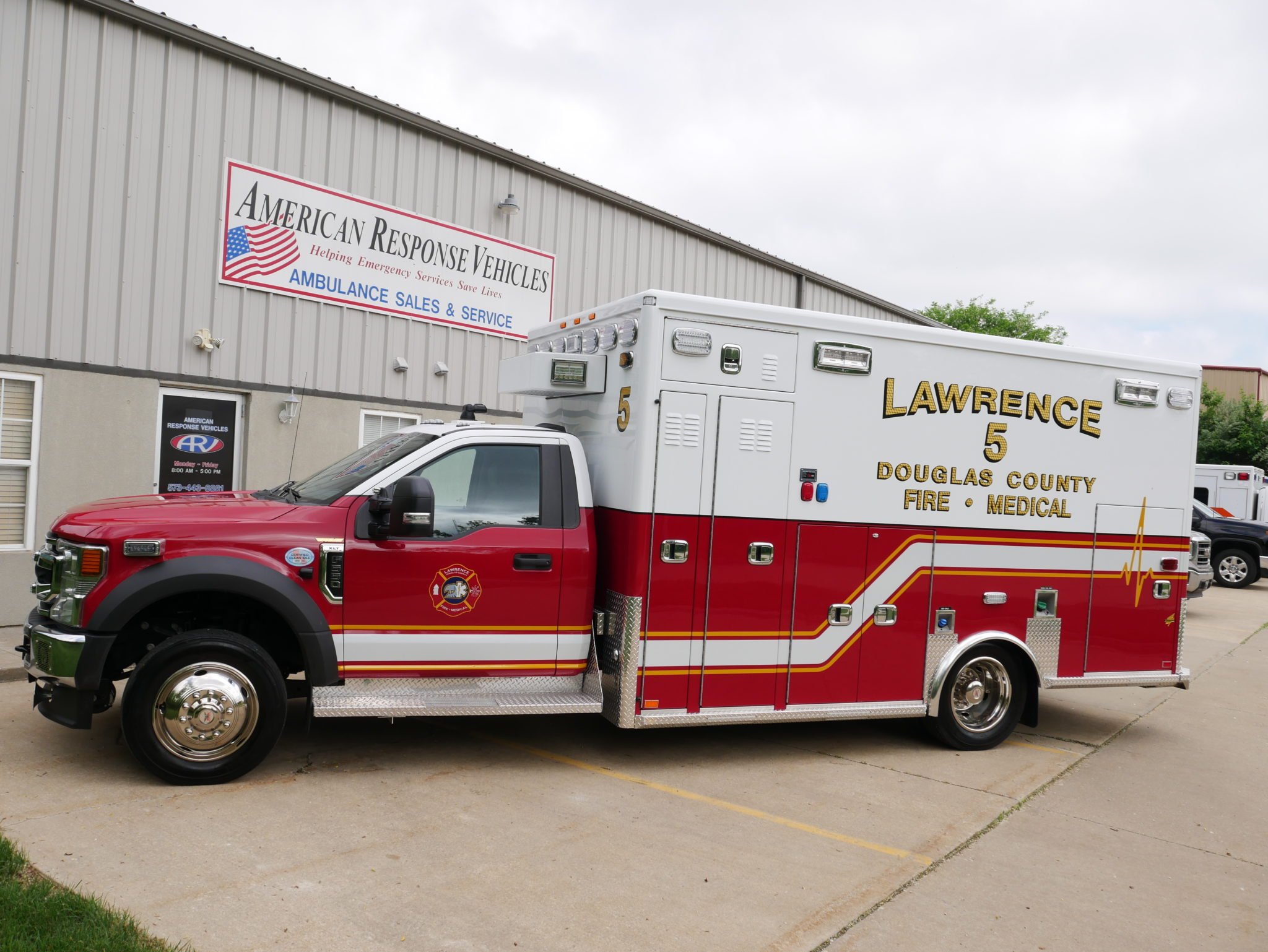 2020 Lawrence - Douglas County Fire & Medical AEV Type I Custom Ford ...