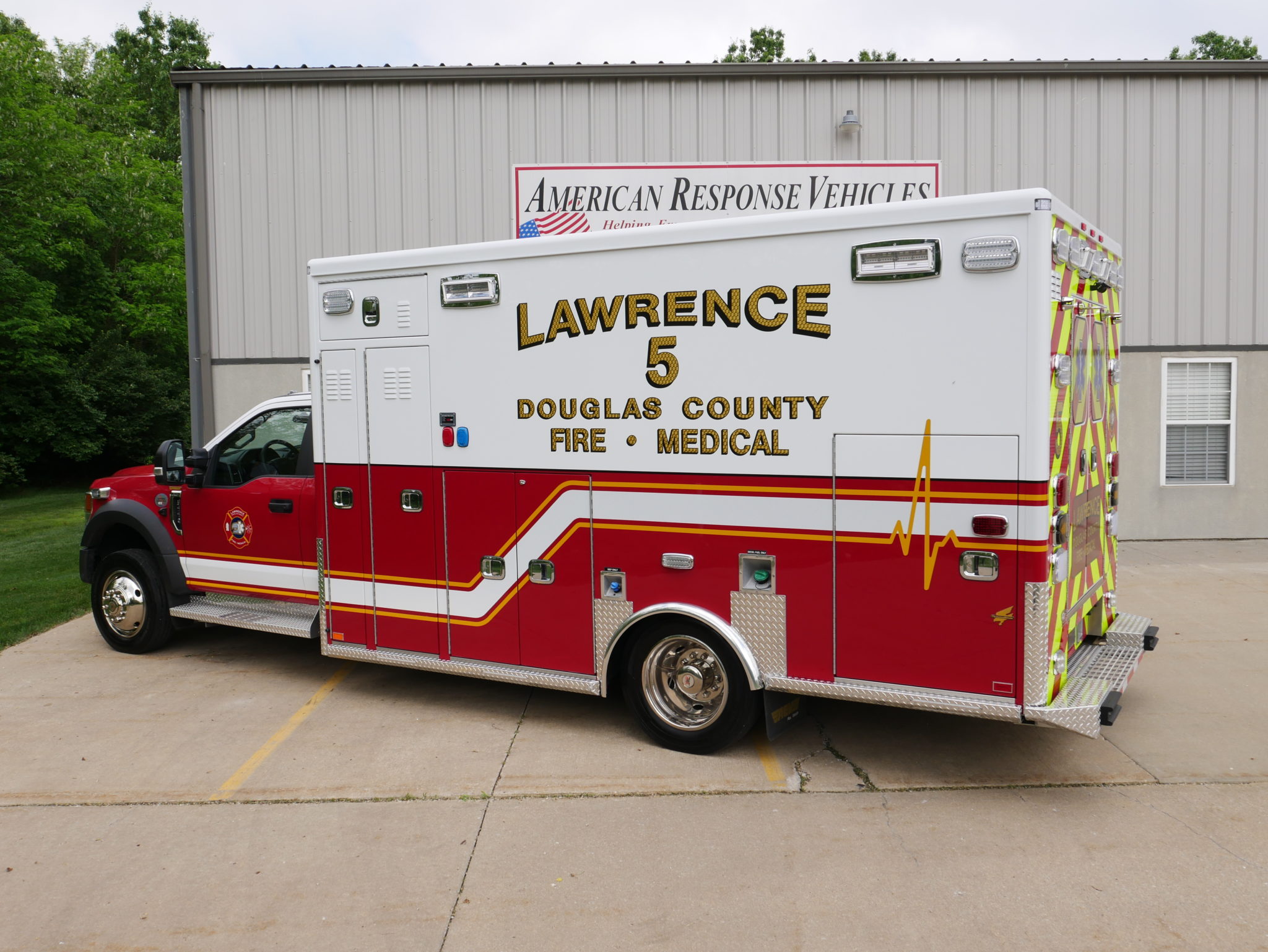 2020 Lawrence - Douglas County Fire & Medical AEV Type I Custom Ford ...