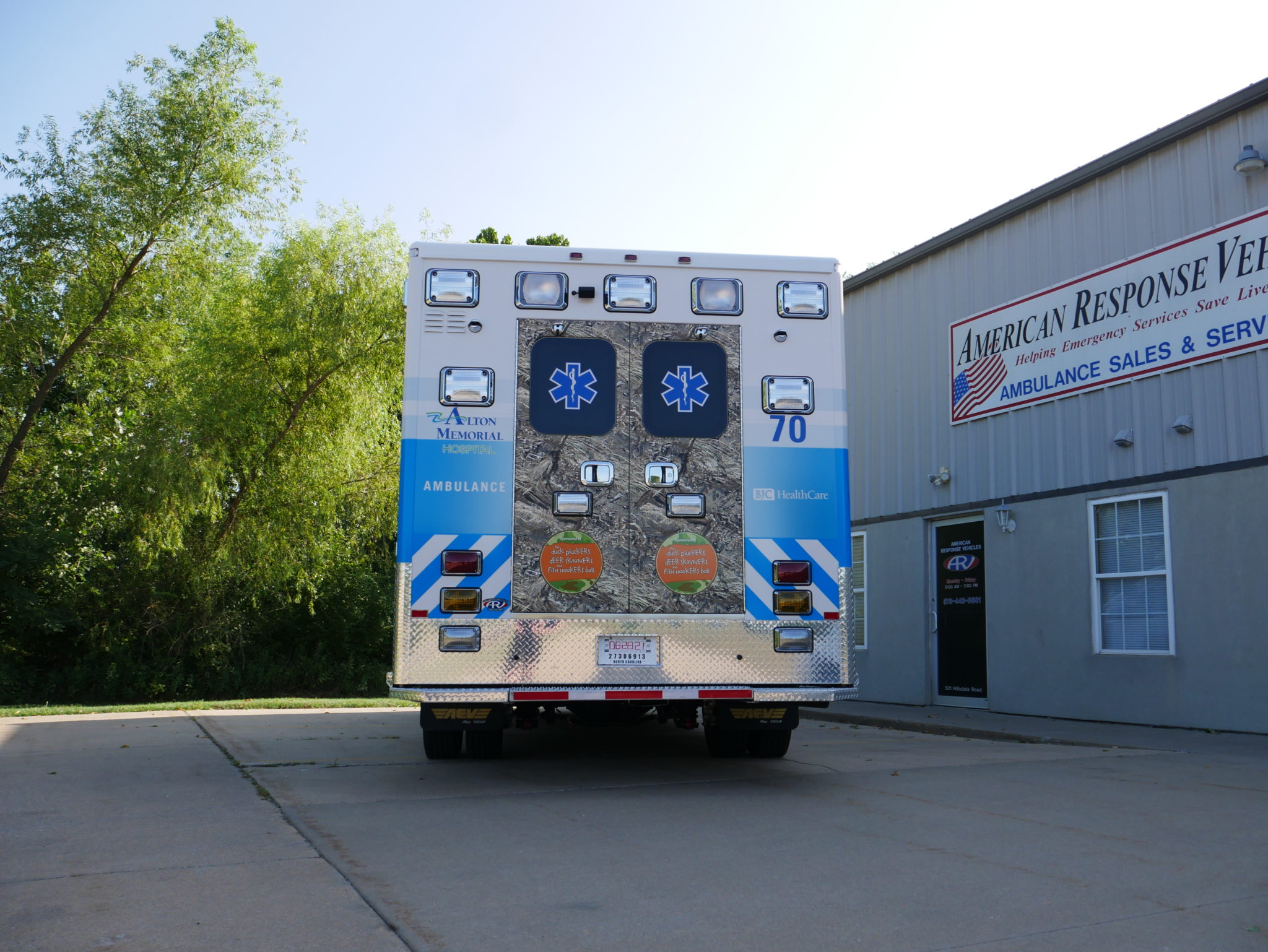 2021 Alton Memorial Hospital AEV Type I Custom Ford Ambulance ...