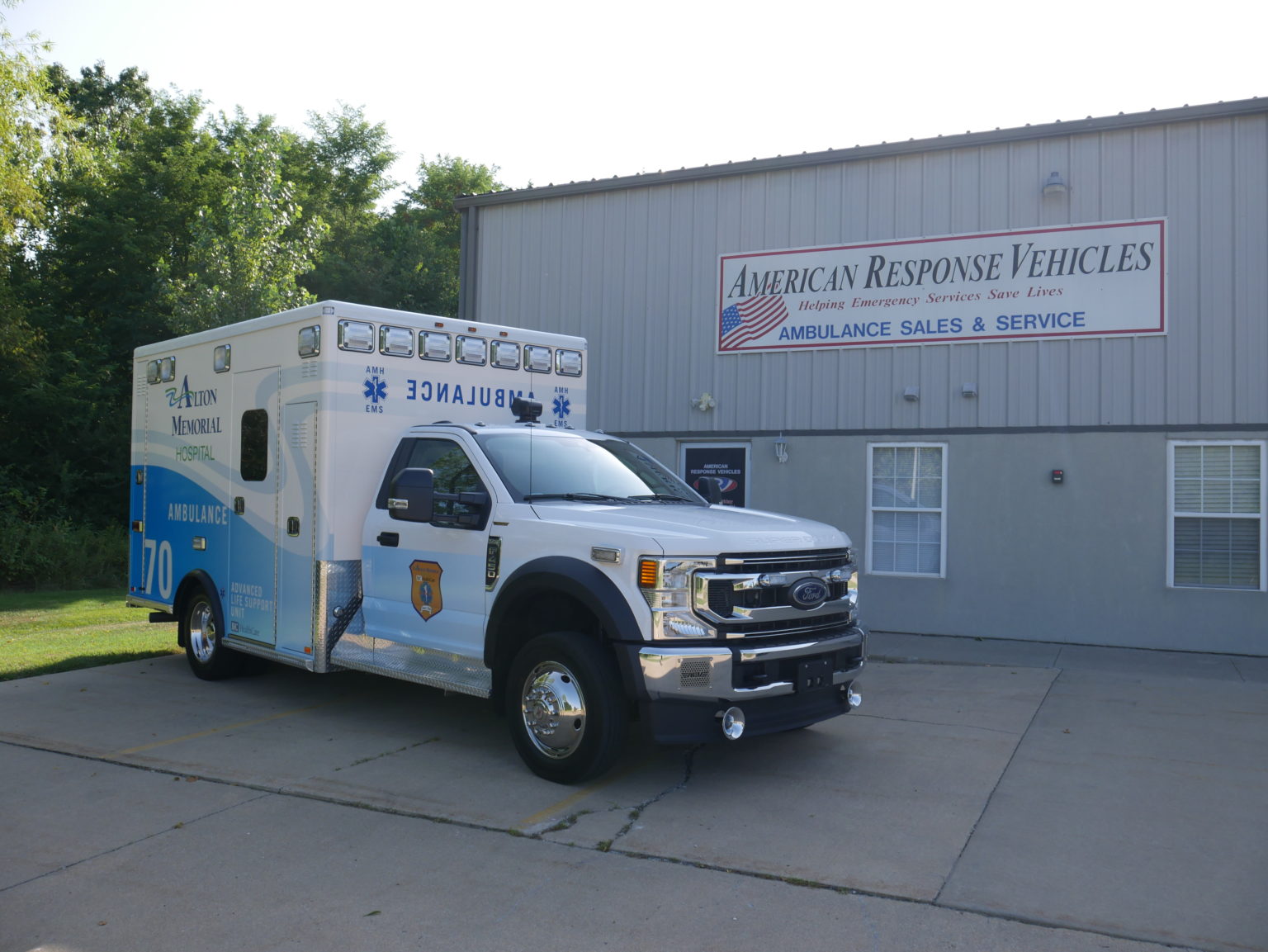 2021 Alton Memorial Hospital AEV Type I Custom Ford Ambulance ...