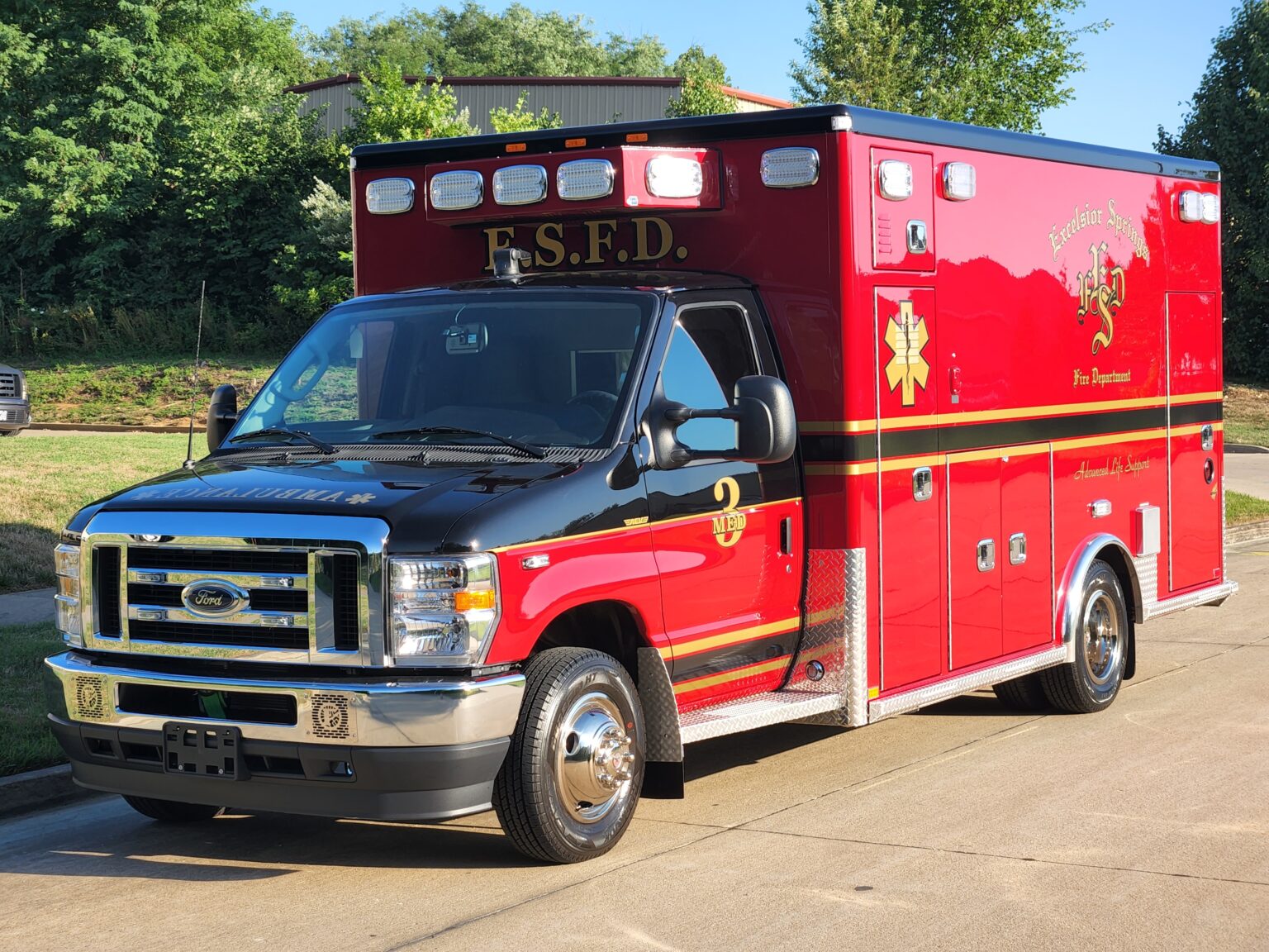 2022 Excelsior Springs Fire Department AEV Traumahawk Ford Type III ...