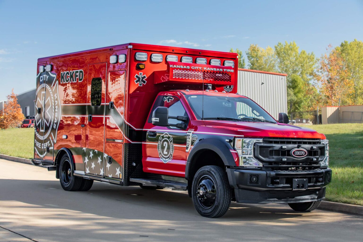 2022 KCKFD AEV Traumahawk X-Series LTD Custom Ford F-550 Type I ...