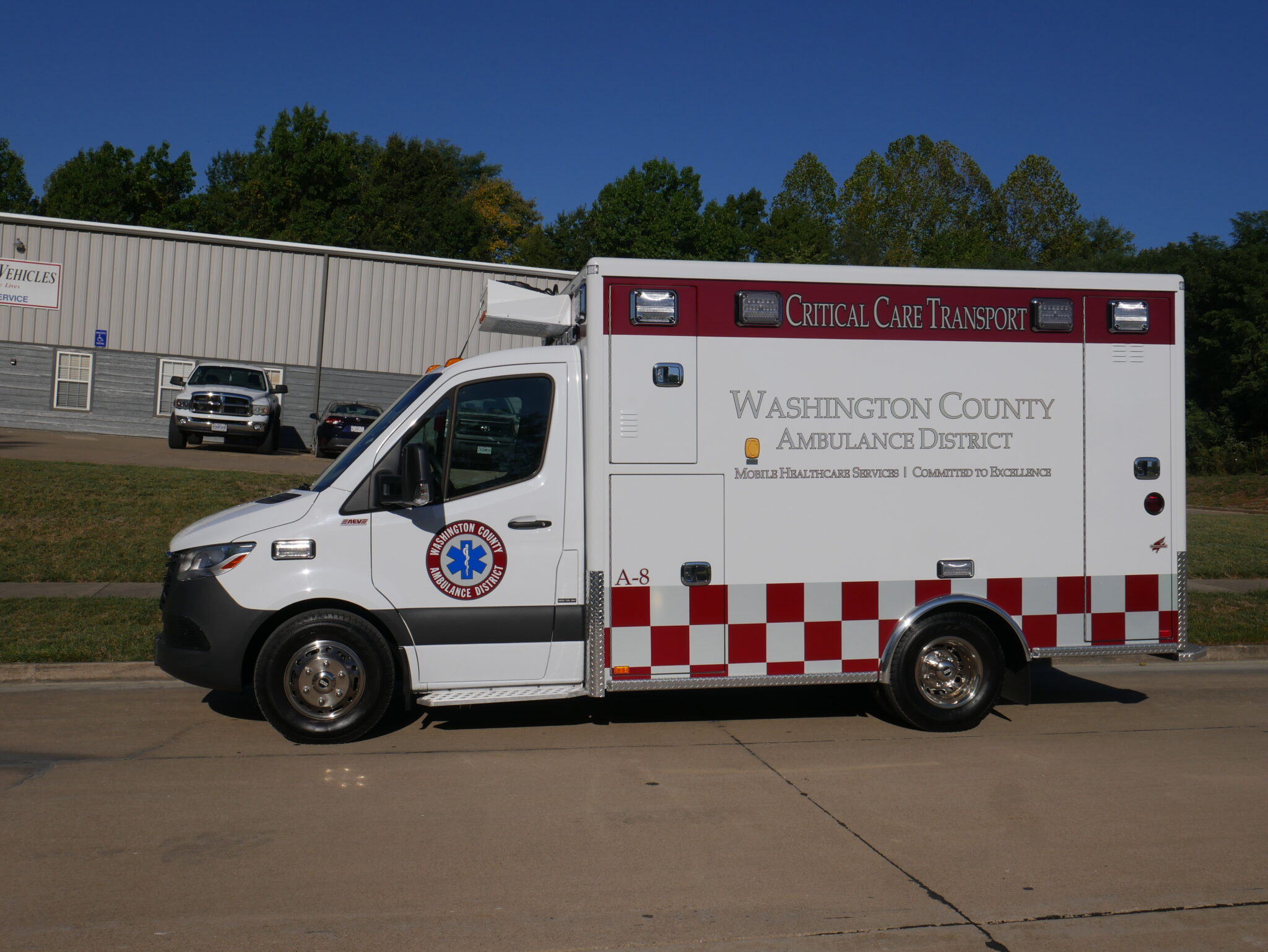 2021 Washington County Ambulance District AEV Traumahawk Mercedes ...