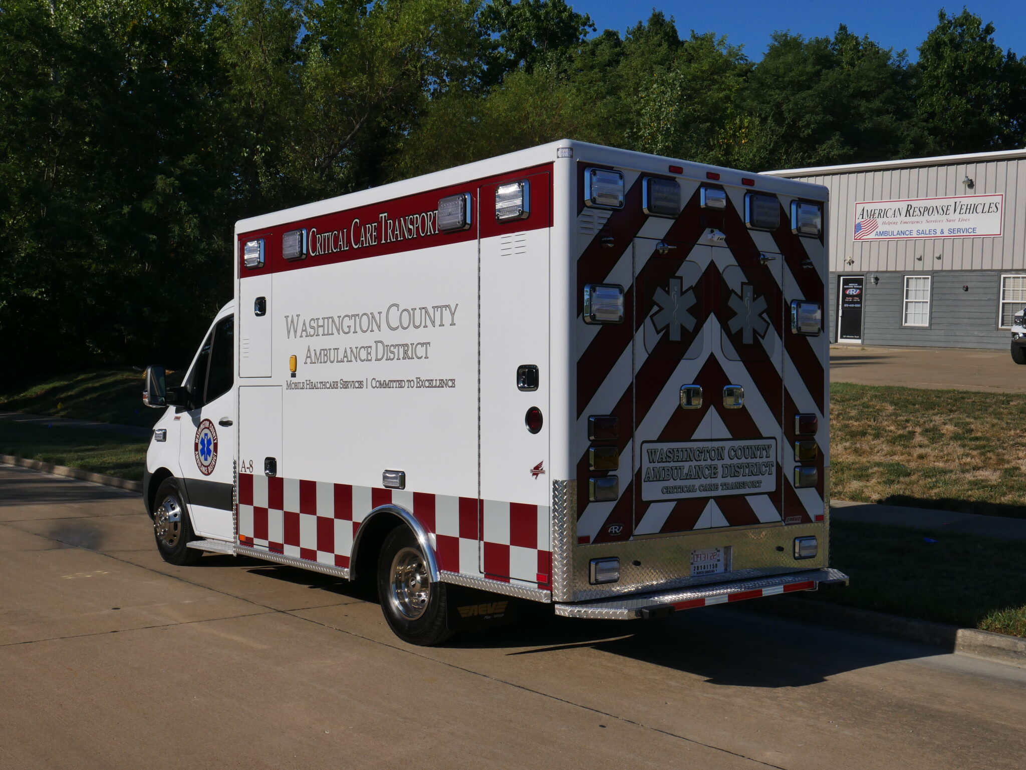 2021 Washington County Ambulance District AEV Traumahawk Mercedes ...
