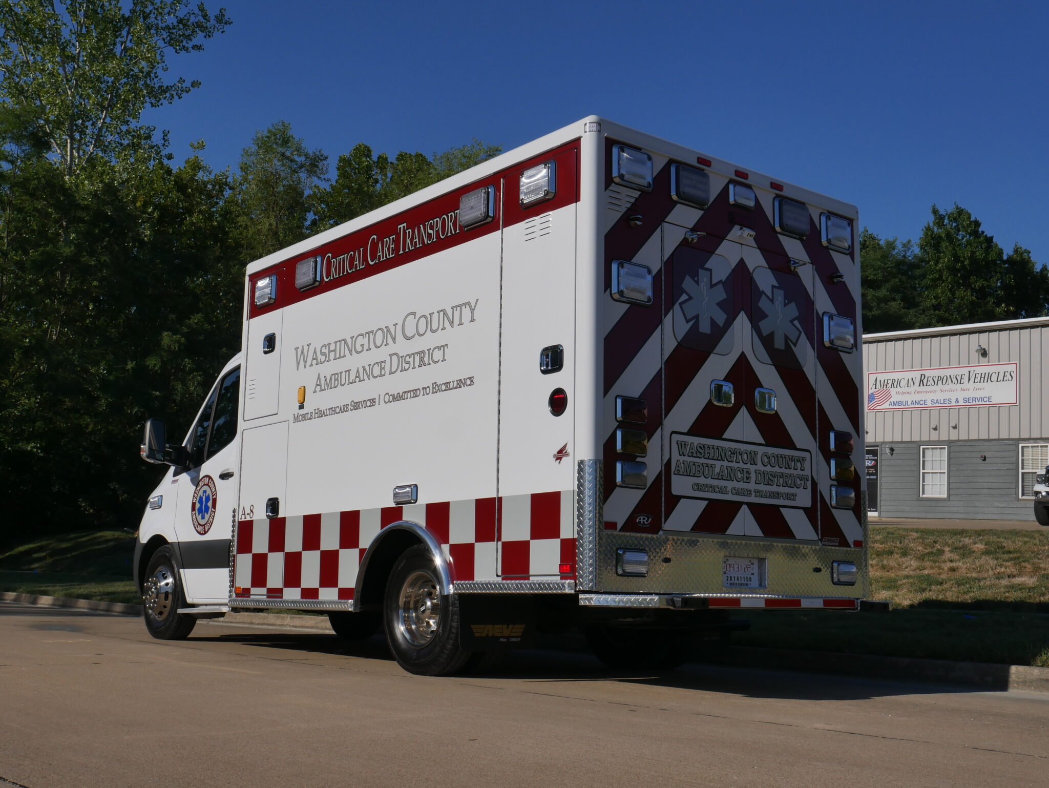 2021 Washington County Ambulance District AEV Traumahawk Mercedes ...