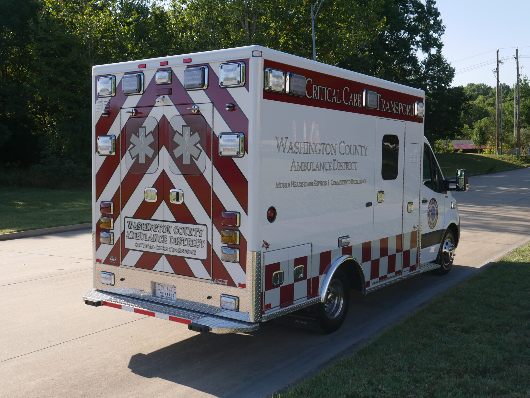 2021 Washington County Ambulance District AEV Traumahawk Mercedes Sprinter Type III Custom ...