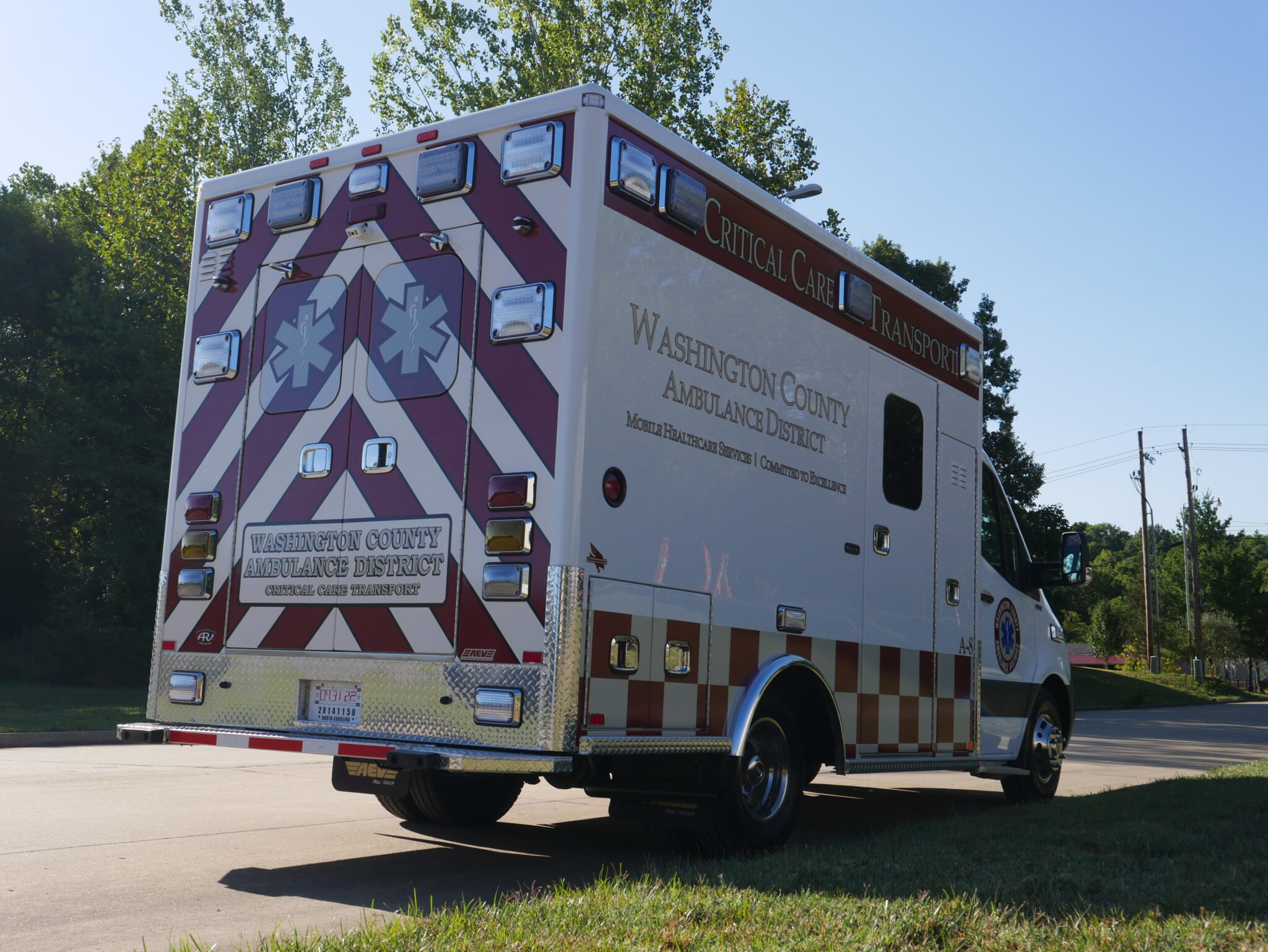 2021 Washington County Ambulance District AEV Traumahawk Mercedes ...