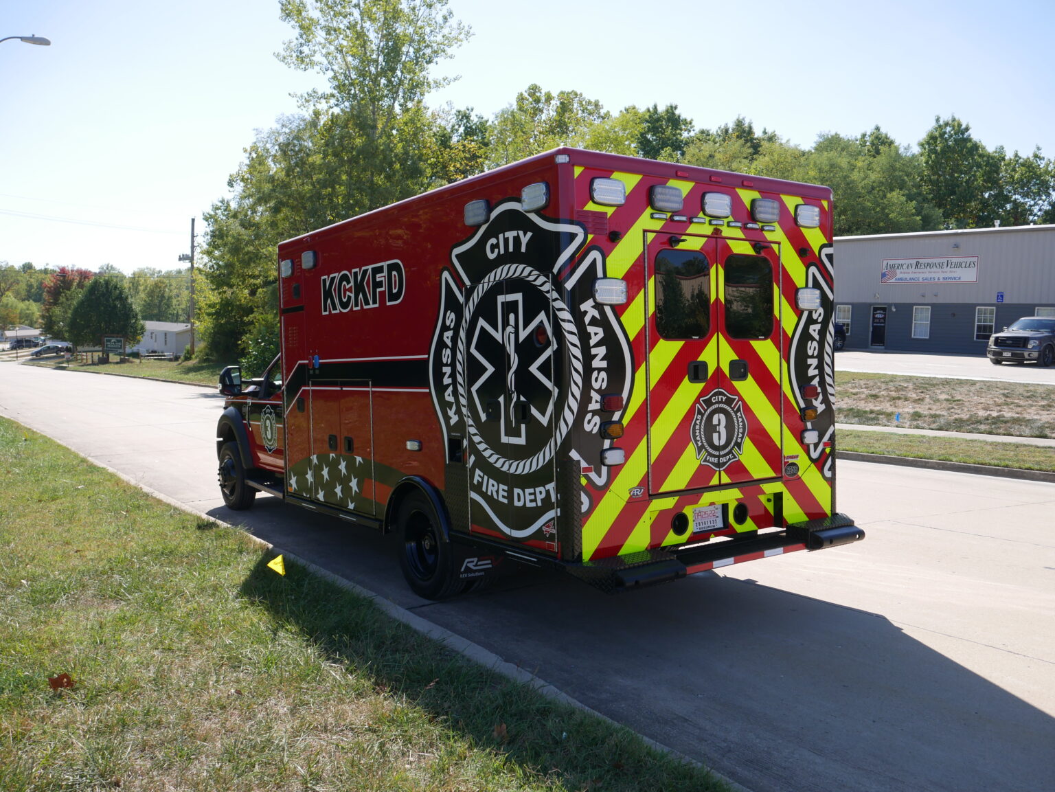 2022 KCKFD AEV Traumahawk X-Series LTD Remounted Custom Ford F-550 Type ...