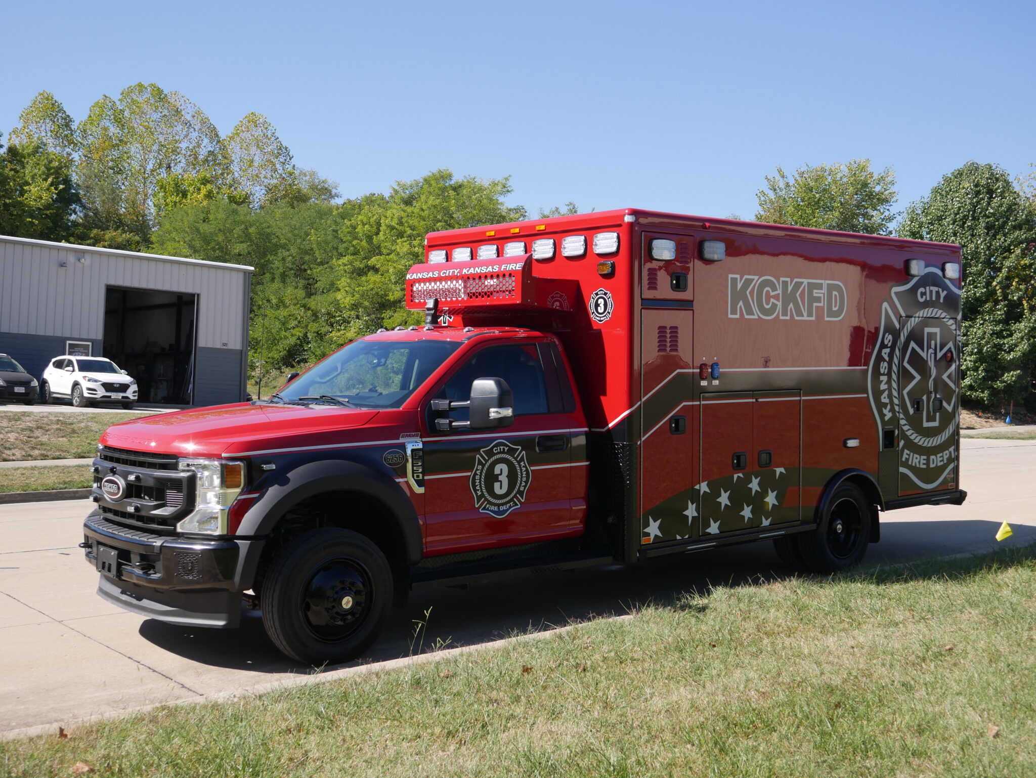 2022 KCKFD AEV Traumahawk X-Series LTD Remounted Custom Ford F-550 Type ...