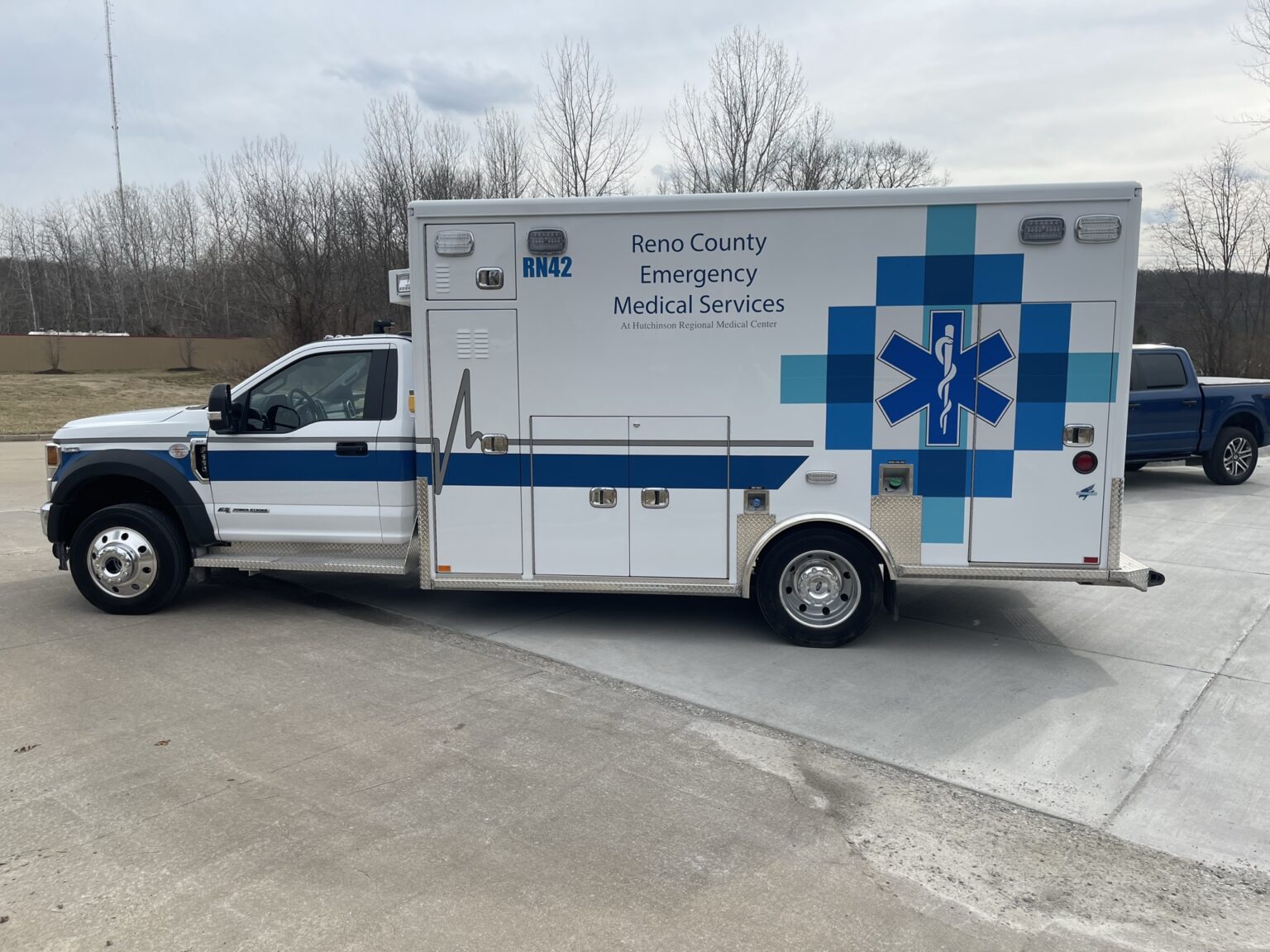 2022 Reno County EMS AEV Traumahawk Custom Ford F-550 Type I Ambulance ...
