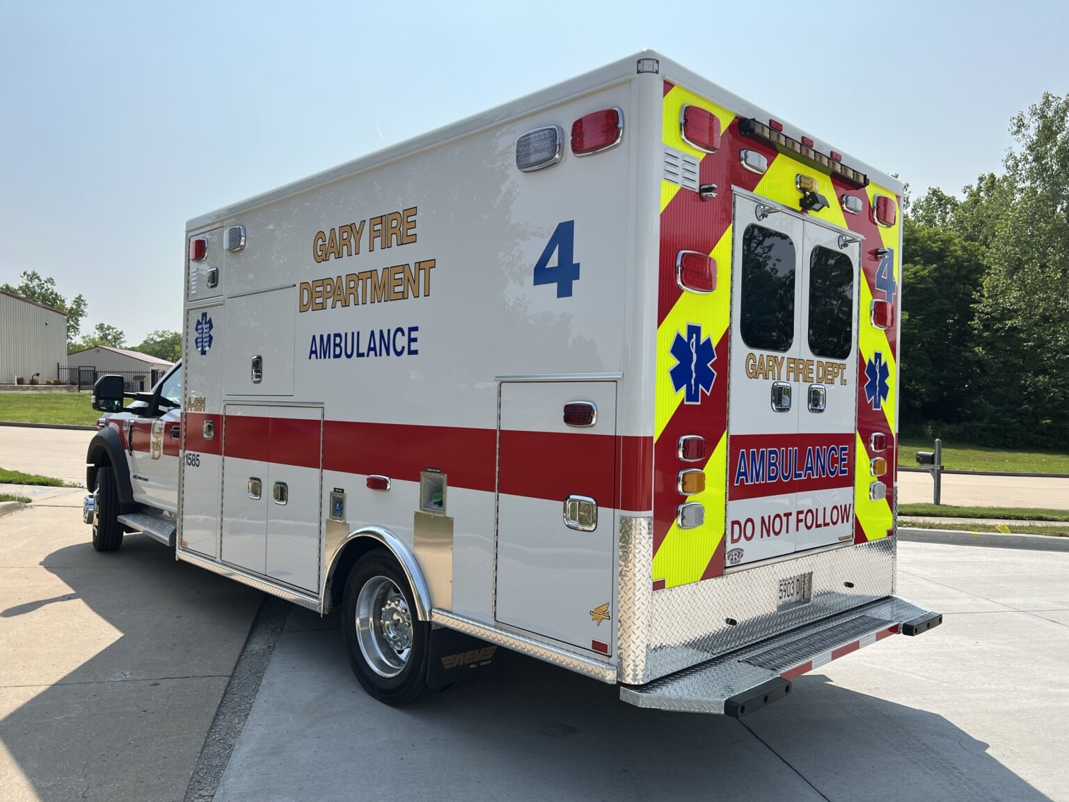 2022 City of Gary Fire Department AEV Traumahawk Custom Ford F-550 Type ...