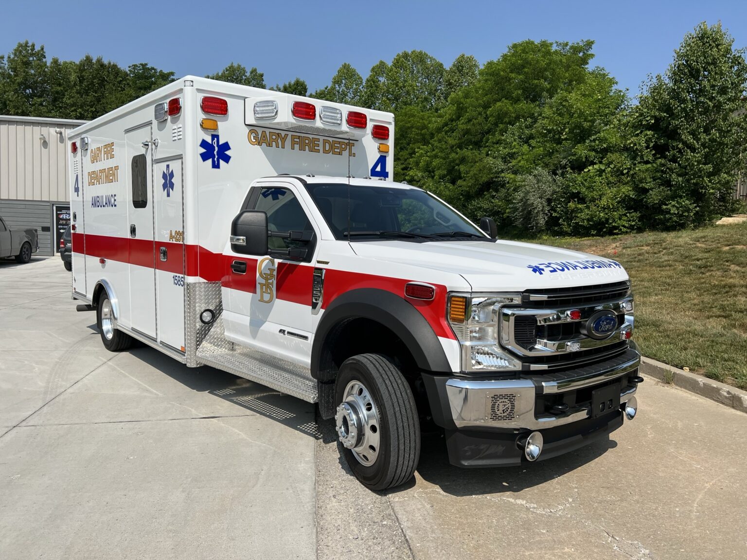 2022 City of Gary Fire Department AEV Traumahawk Custom Ford F-550 Type ...