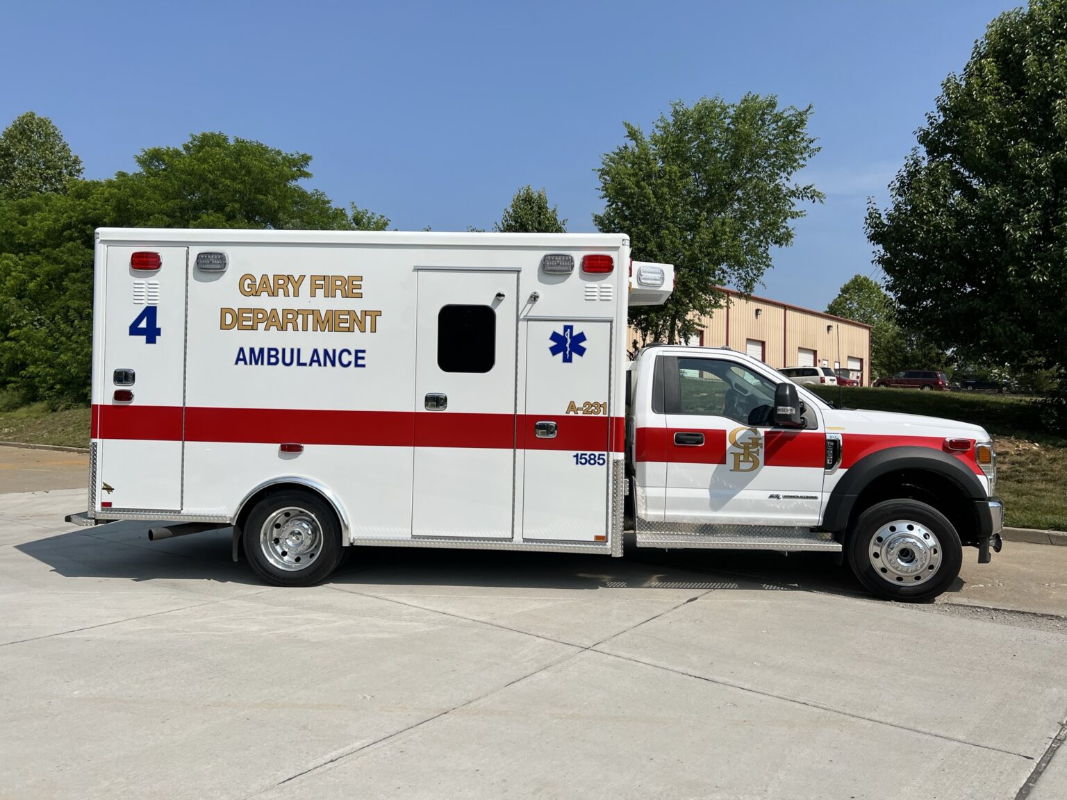 2022 City of Gary Fire Department AEV Traumahawk Custom Ford F-550 Type ...