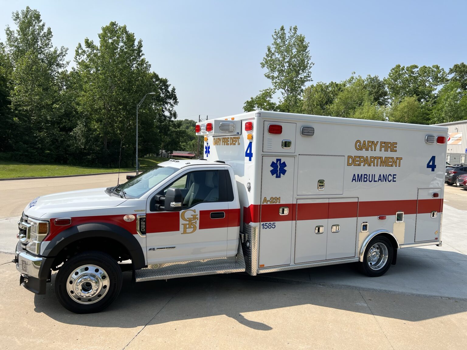 2022 City of Gary Fire Department AEV Traumahawk Custom Ford F-550 Type ...