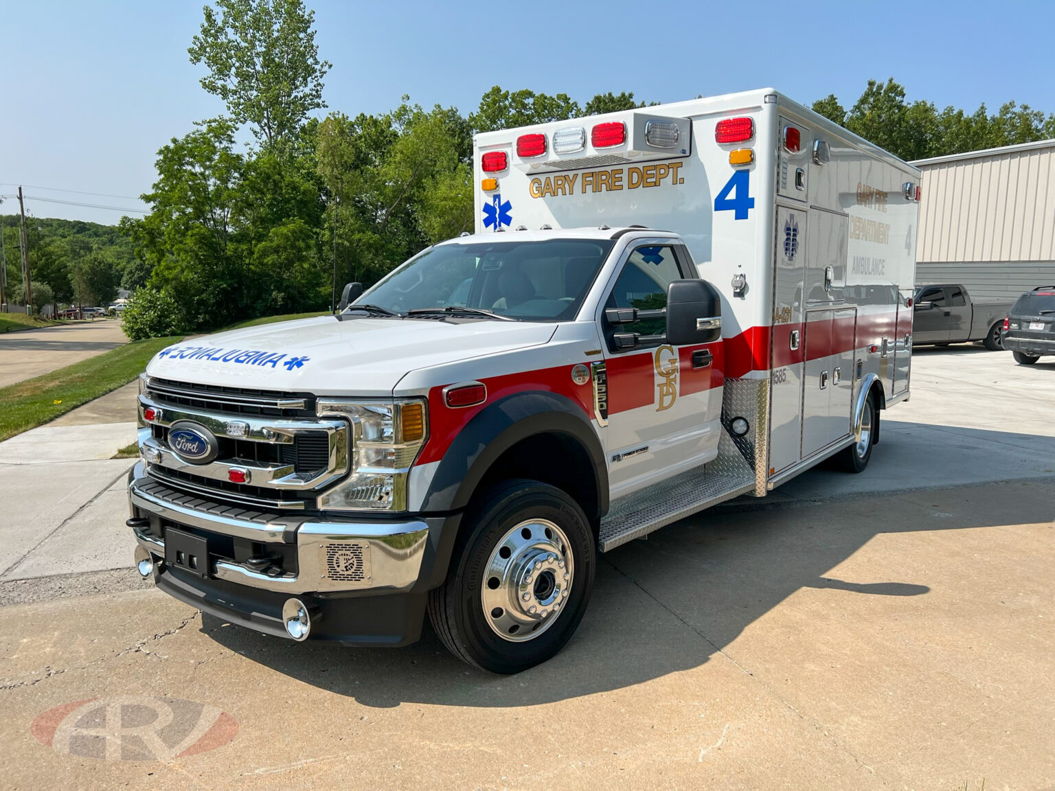 2022 City of Gary Fire Department AEV Traumahawk Custom Ford F-550 Type ...