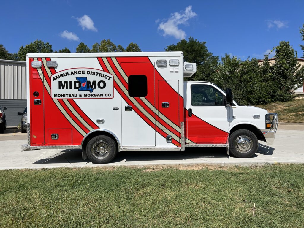 2023 Mid MO Ambulance District AEV Traumahawk Chevrolet Type III Custom Remounted Ambulance ...