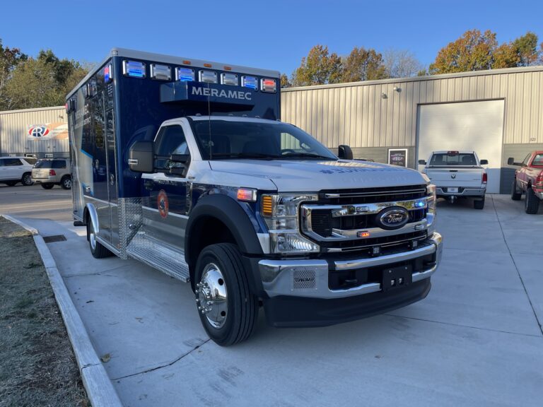 2022 Meramec Ambulance District Ford Type I AEV Traumahawk Custom Ambulance - American Response ...