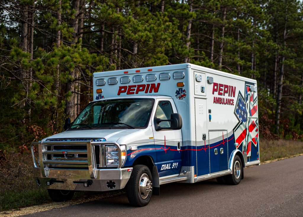 2023 Pepin Emergency Ambulance Service AEV Traumahawk Ford Type III ...